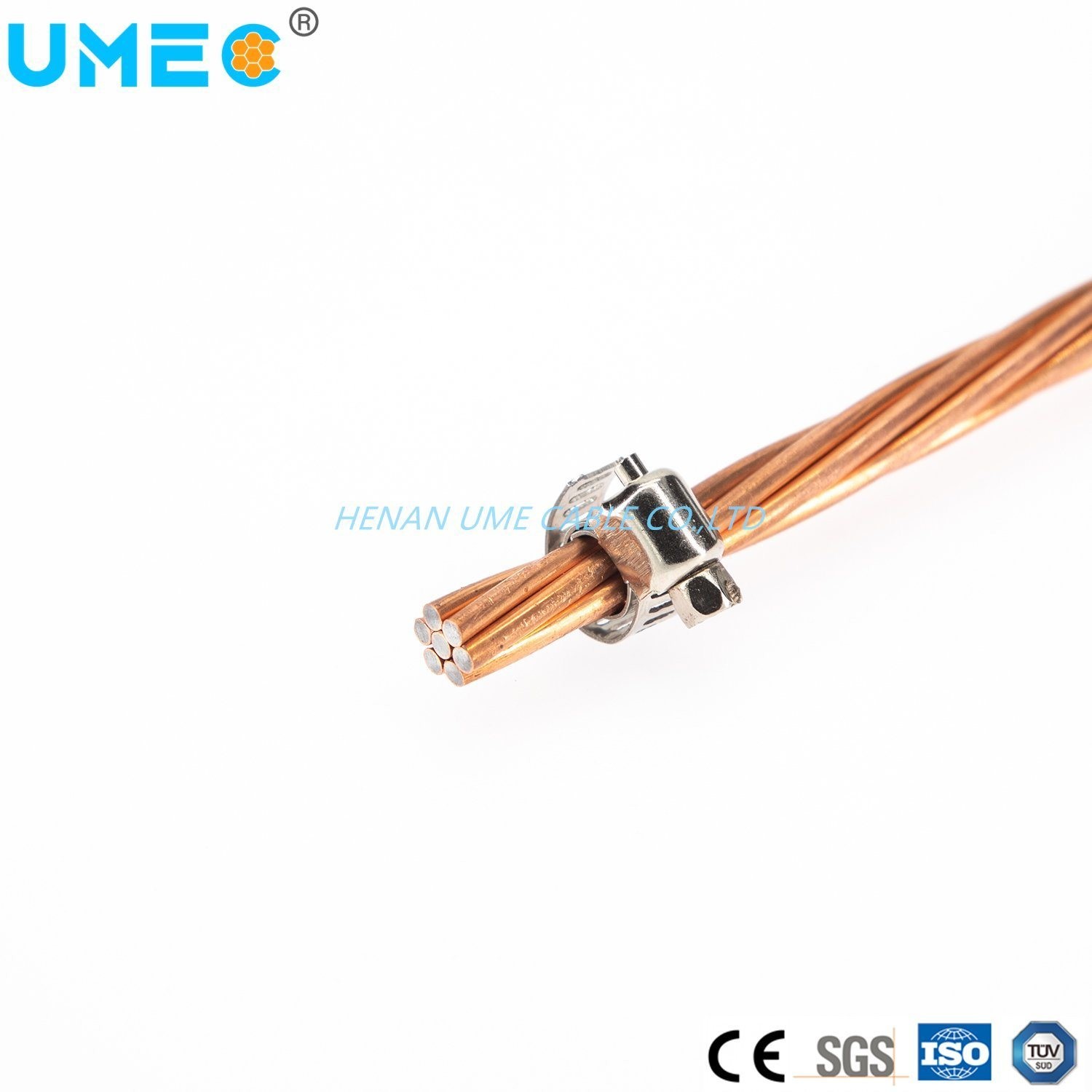 40%Iacs CCS 전기 와이어 전력 전송용 구리 접착제